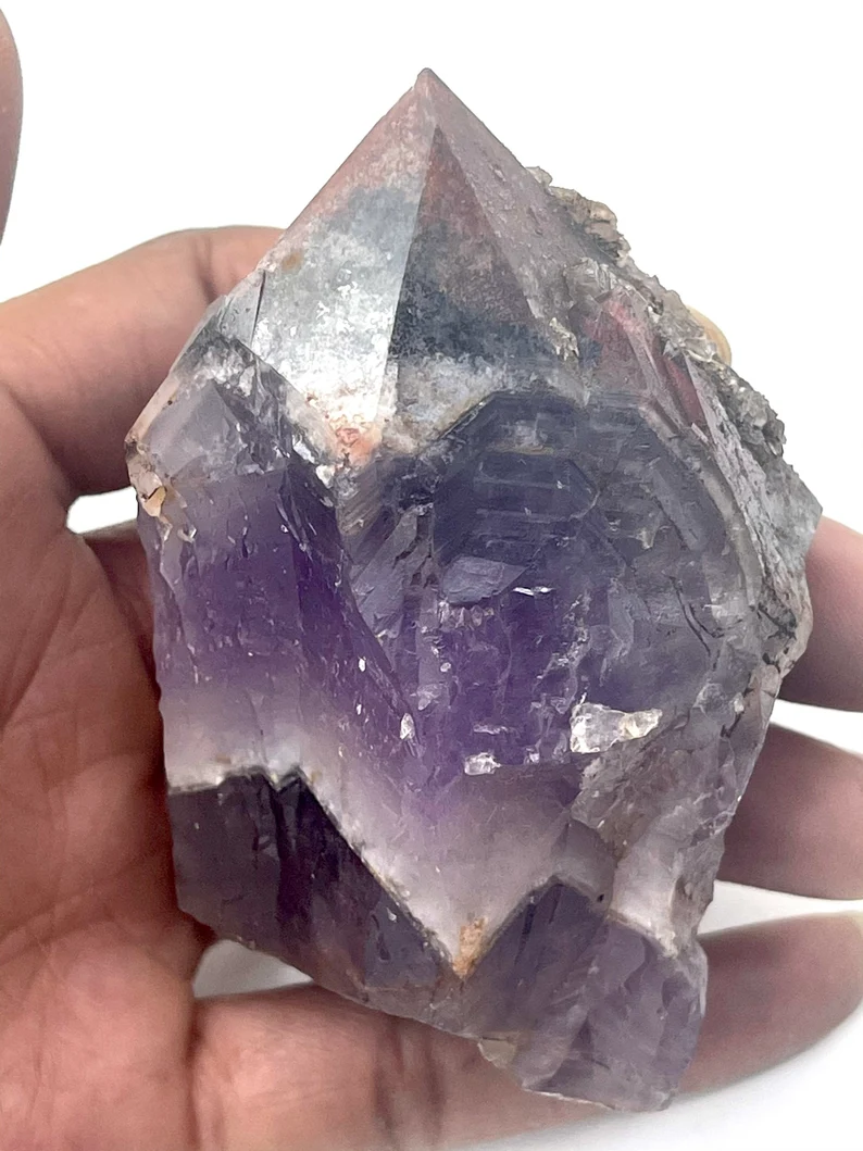 Auralite-23 Candian Chevron Amethyst with Elestials Record Keepers ...
