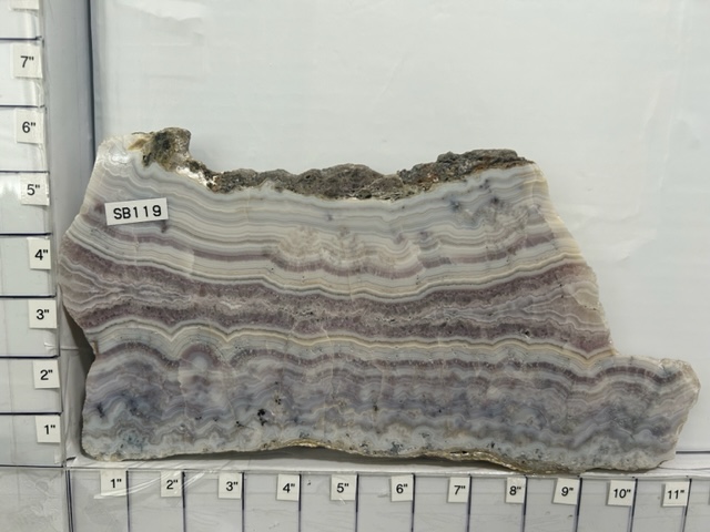 SB119 Sowbelly Agate Polished Slab - ROCKYGEMS.COM Marketplace