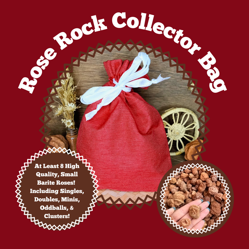 Rose Rock Collector Bag - ROCKYGEMS.COM Marketplace